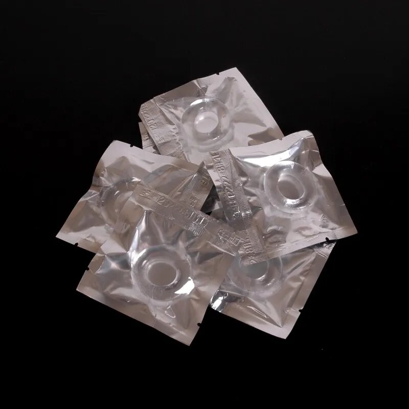 Кольца на пенис, 5 шт, белый, A 5Pcs