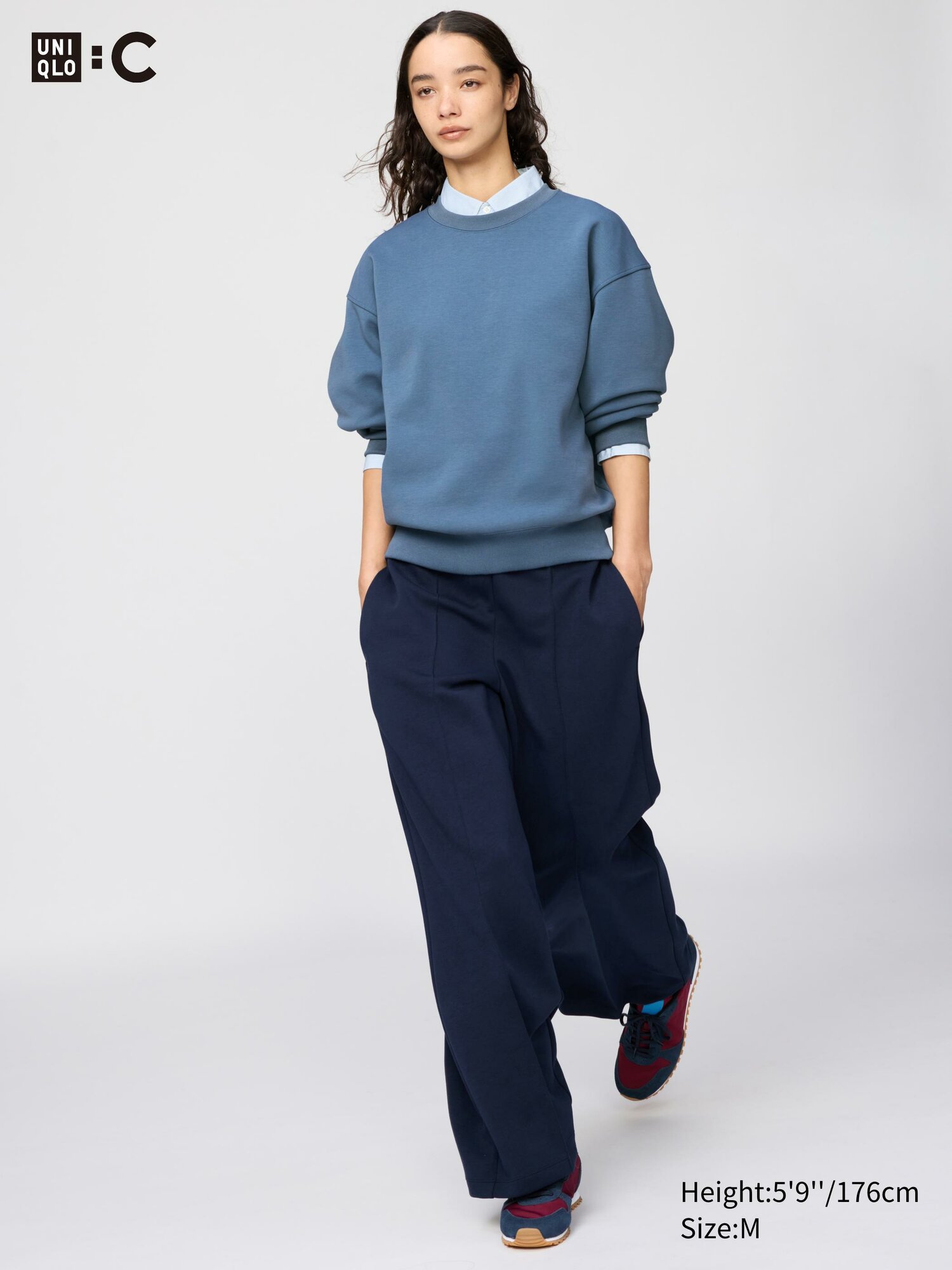 Брюки SWEAT STRAIGHT