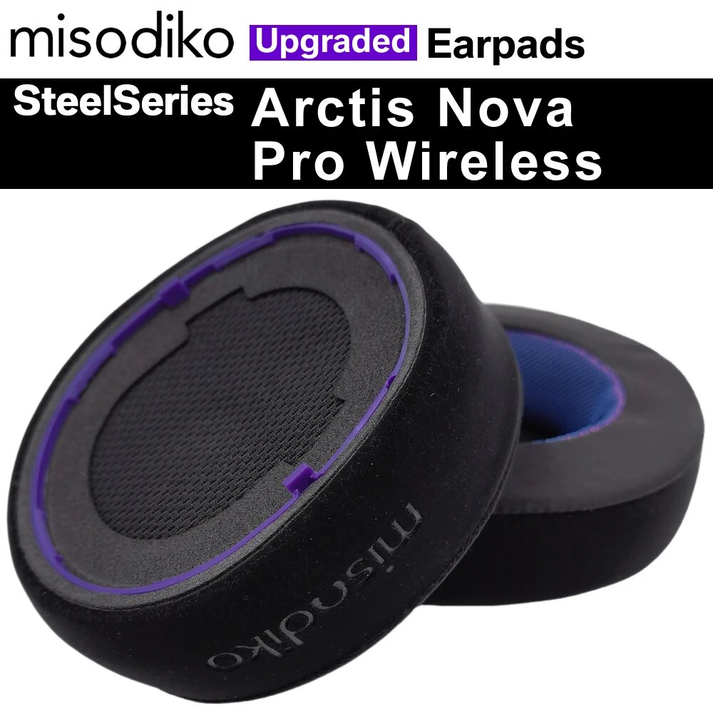 Амбушюры misodiko Cooling Gel для SteelSeries Arctis Nova Pro