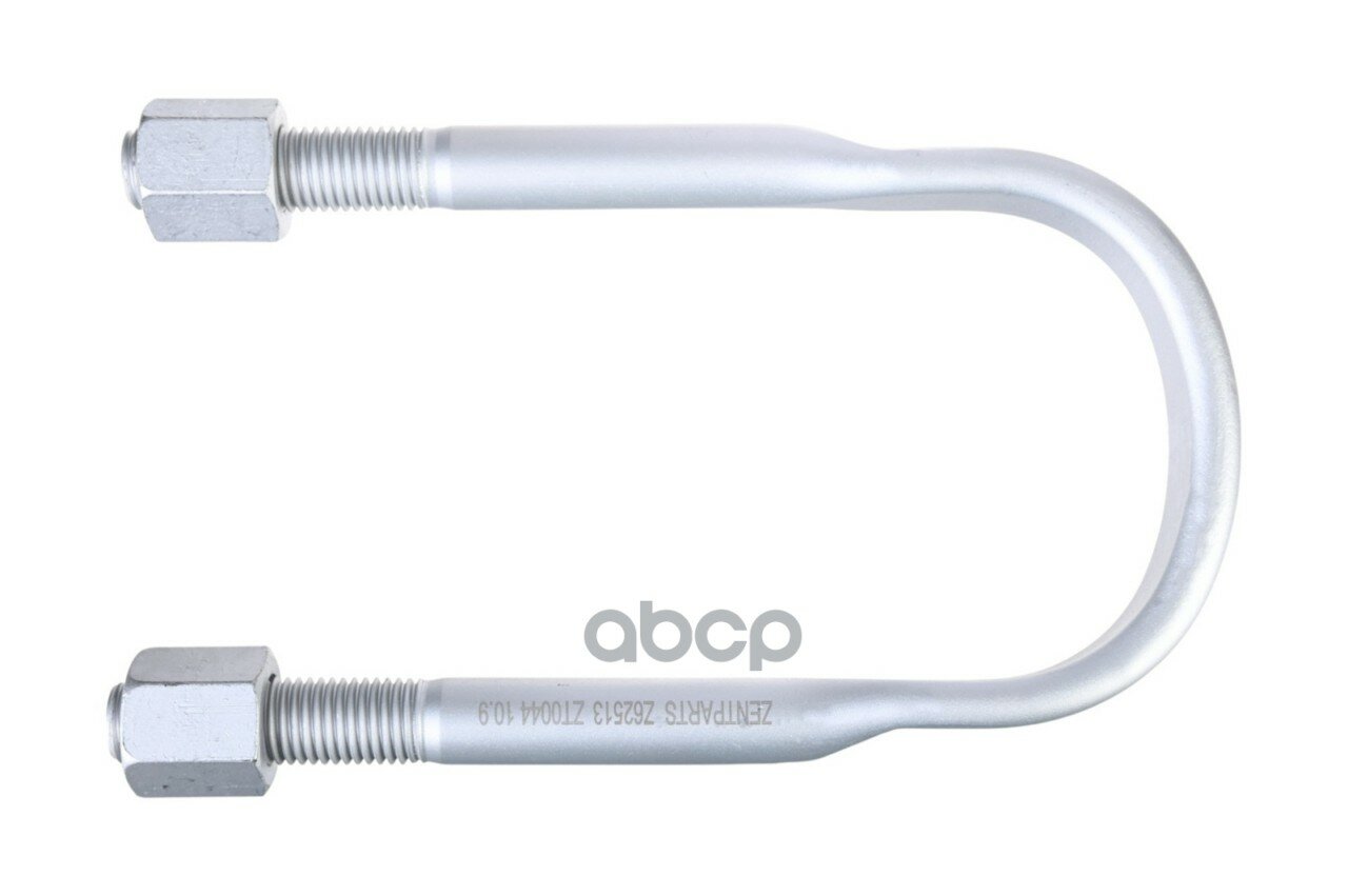 Стремянка рессоры! с гайкой 152xМ24х3x285-U, сверху плоская BPW axle ZENTPARTS арт. Z62513