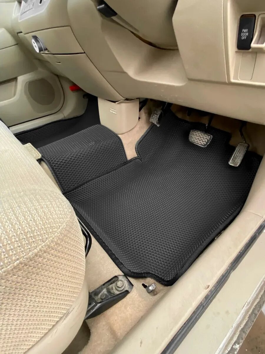 EVA Коврики с бортами Toyota Raum 20 2003-2011 Тойота Раум 2. Ева ковры с бортиками