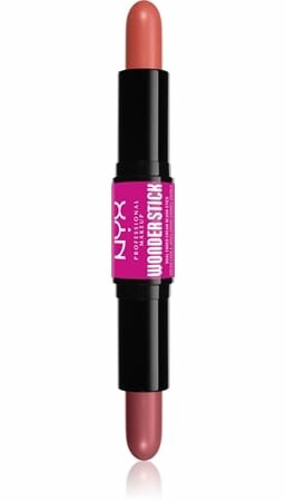 Палетка для контуринга NYX Professional Makeup Wonder Stick Cream Blush, оттенок 02 Honey Orange N Rose, 2 4 г