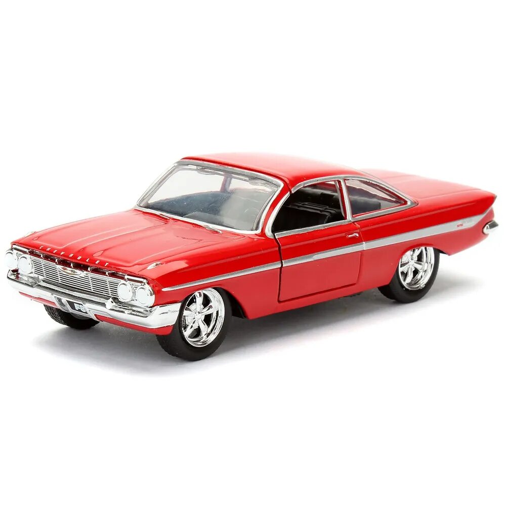 Модель Машинки Форсаж 1:32 FF 1961 Chevrolet Impala 98304 Jada Toys, красная