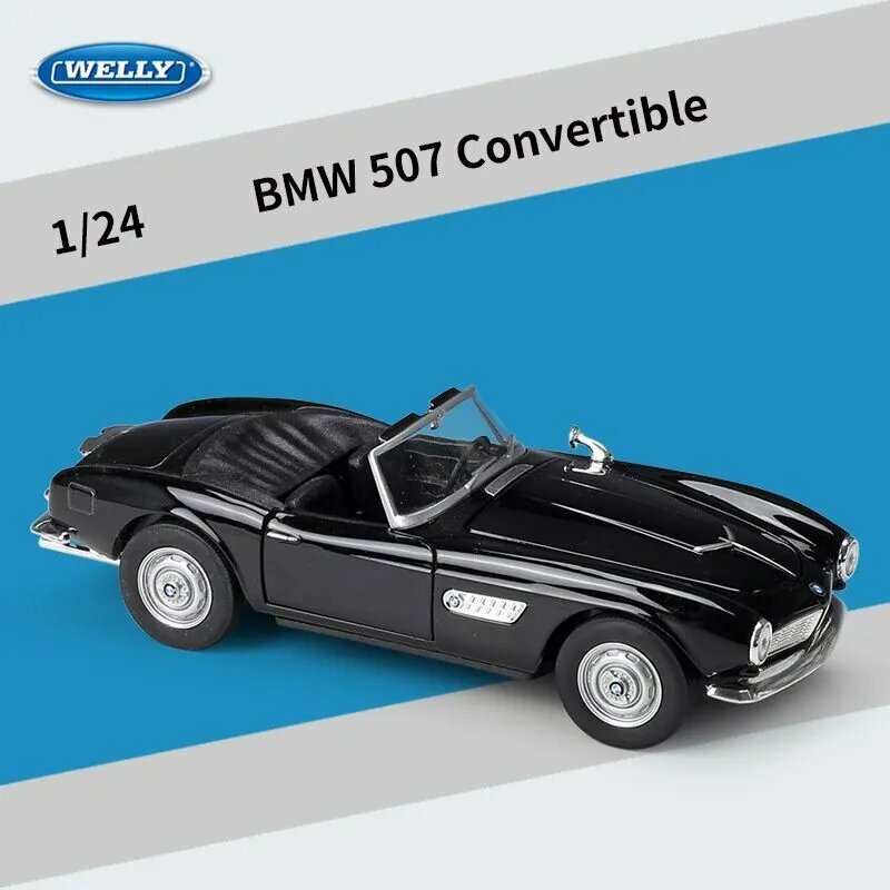 Машина Welly 24097C 1:24 BMW 507 Convertible автомобиль
