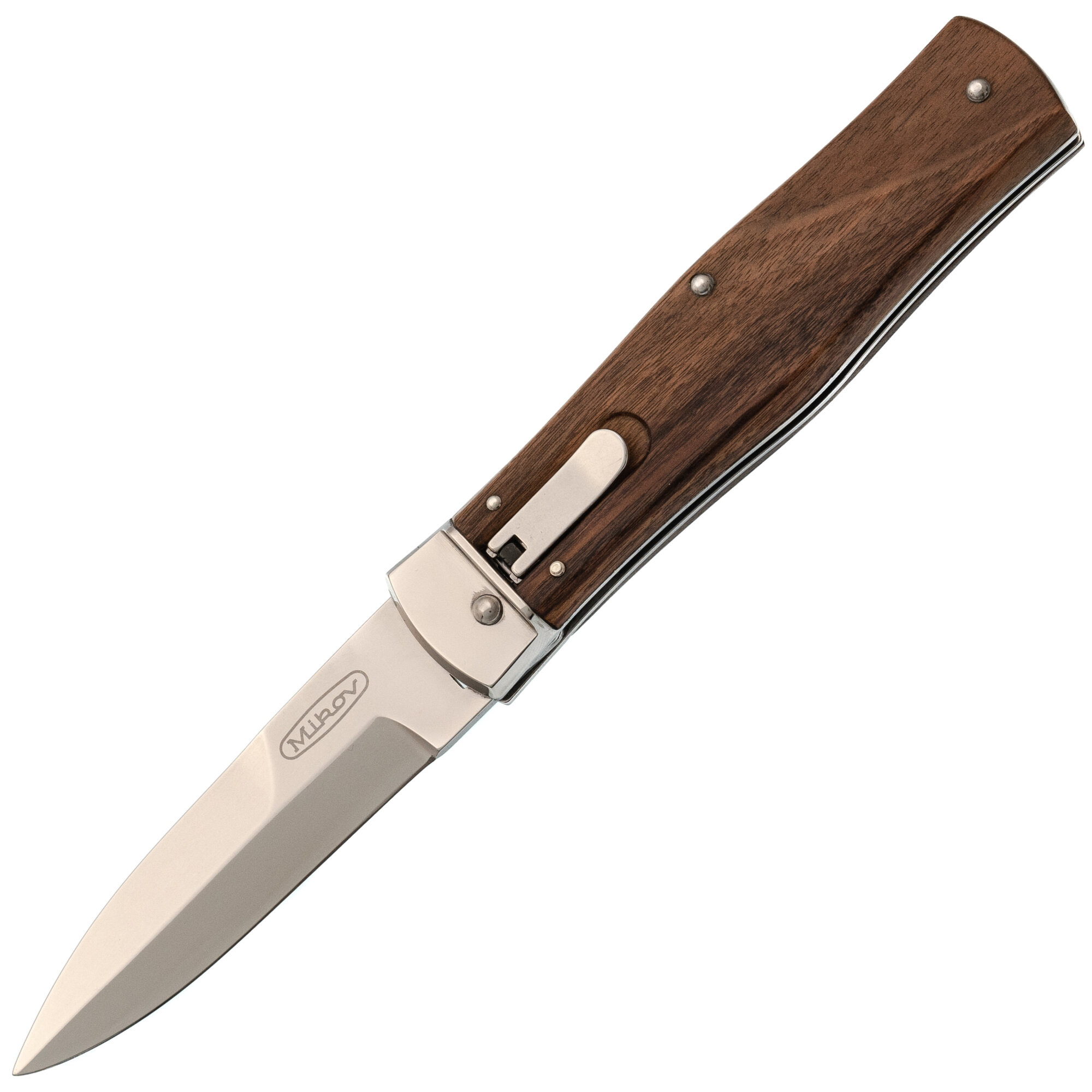 Нож автоматический Predator Mikov Wood, N690