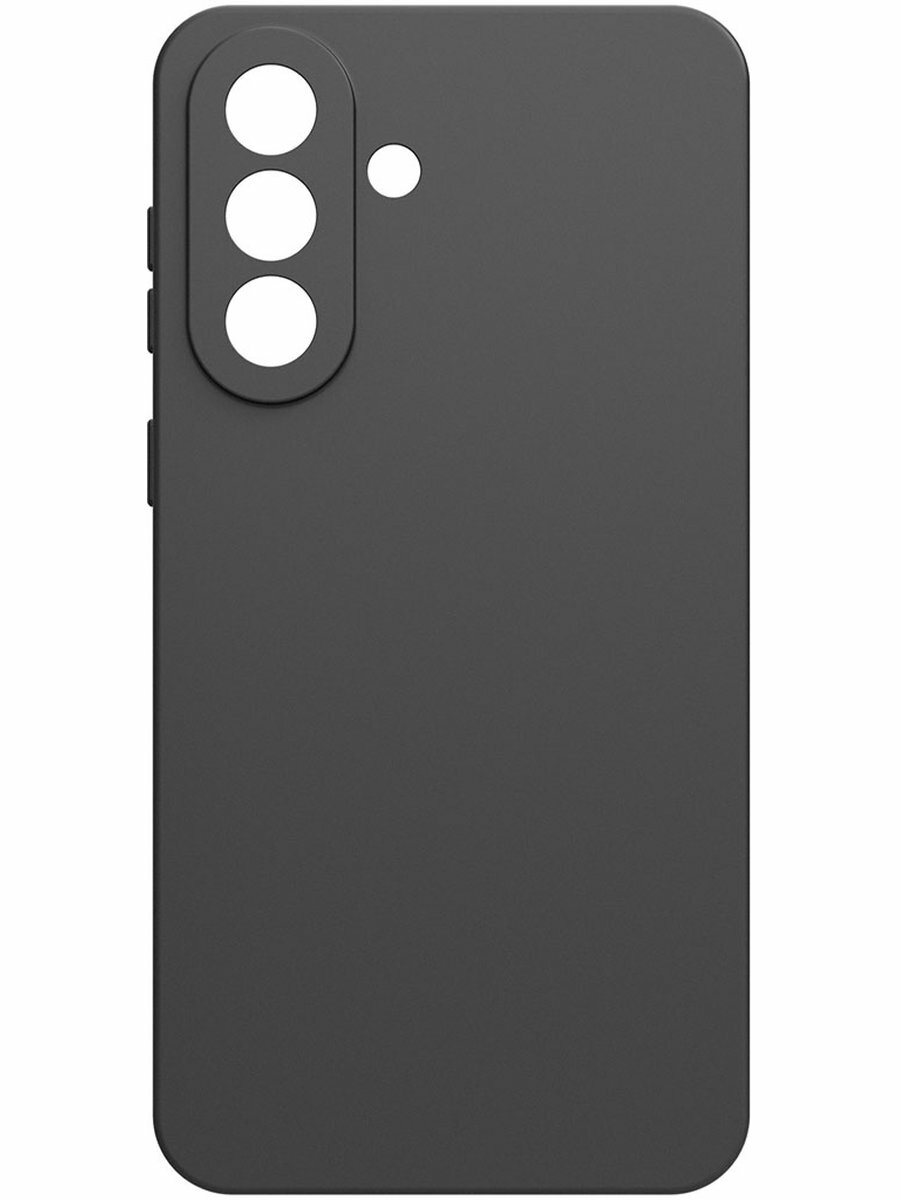 Клип-кейс BoraSCO Microfiber Case Lite для Samsung Galaxy A37 Чёрный