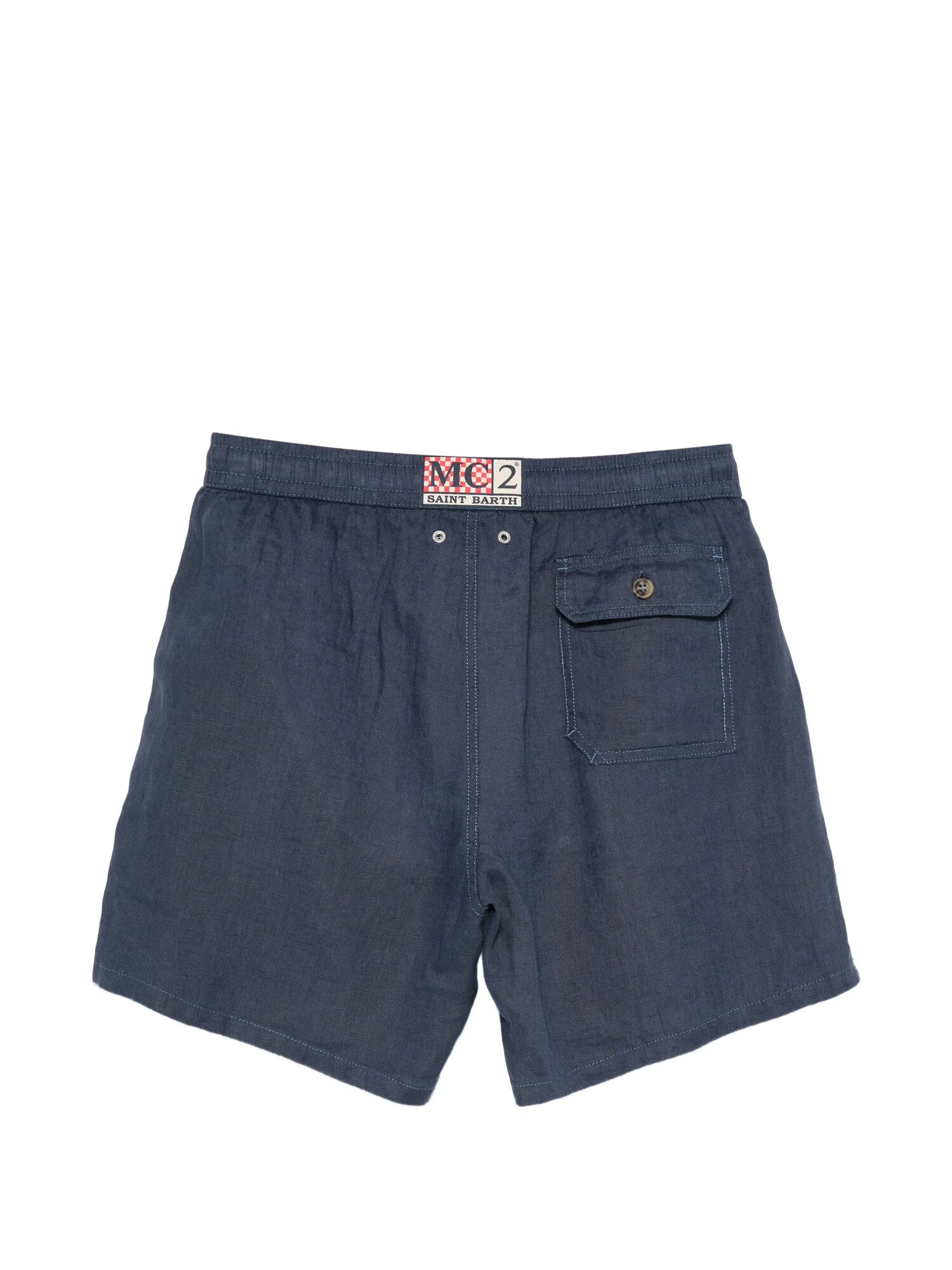 Шорты для плавания MC2 Saint Barth Linen swim shorts, размер 46 — фото 1