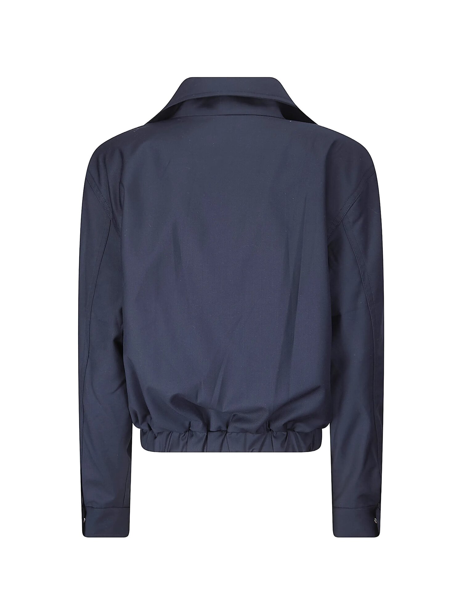 Бомбер la piscine Zip-up elasticated-hem bomber and top set, размер 44, синий — фото 1