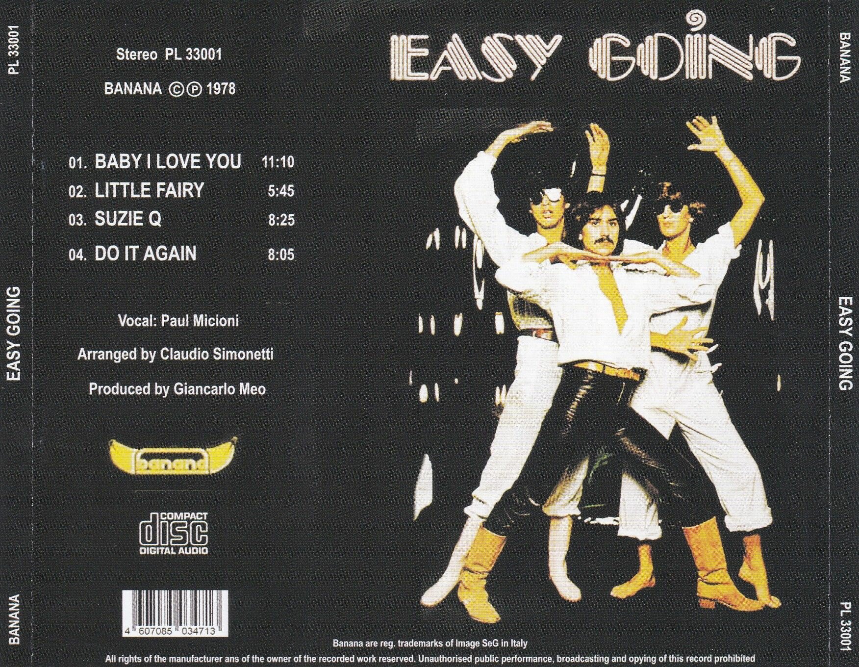 Easy Going - Easy Going, 2021, 4-page, CD-Аудио — фото 1