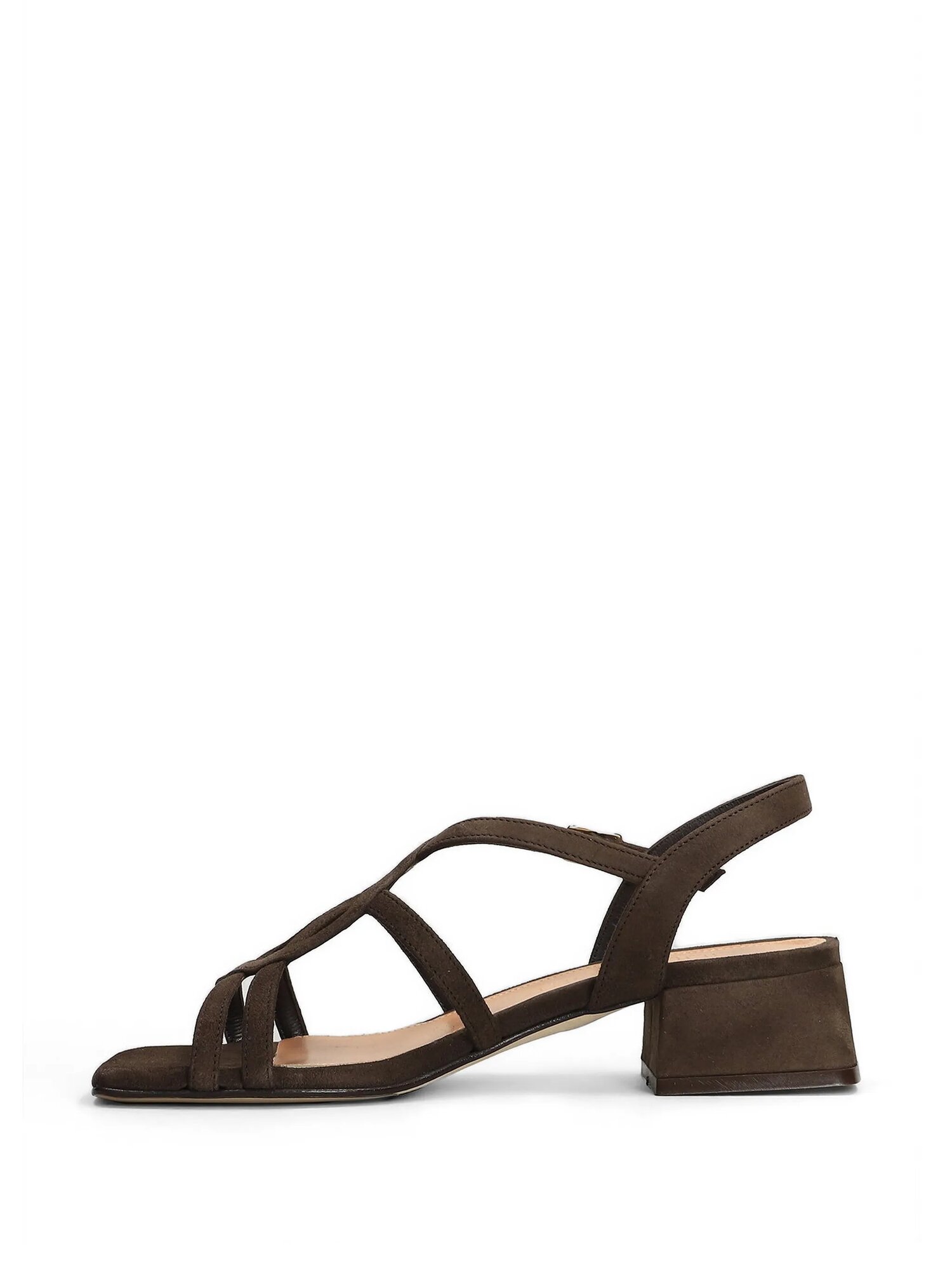 Босоножки Julie Dee Strappy block-heel sandals, размер 36, brown — фото 1
