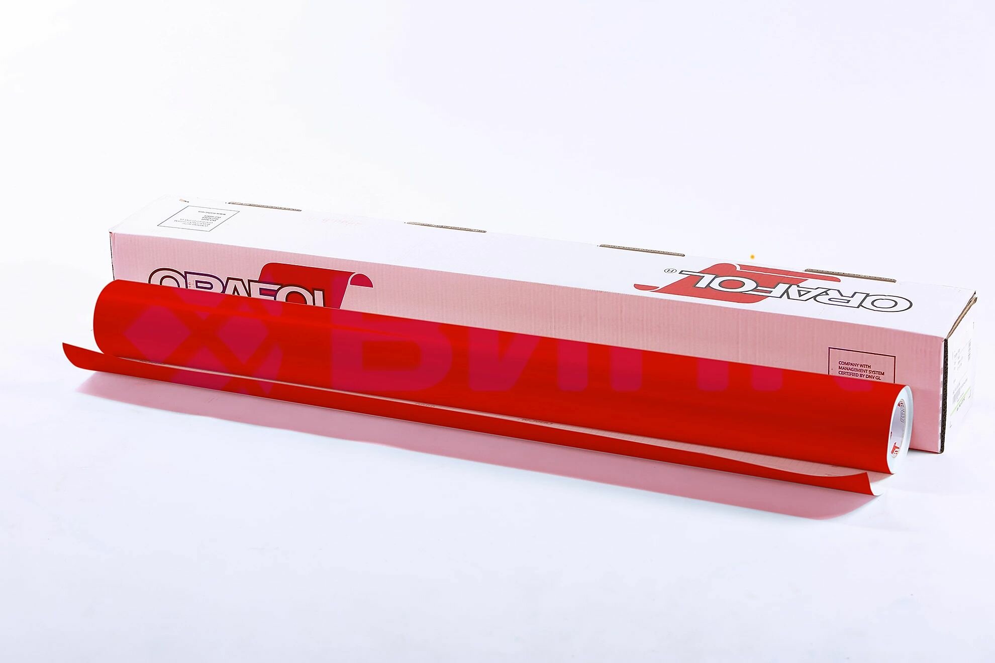 Пленка самоклеящаяся Oracal 8300 F 032 1*50 м светло-красная витражная