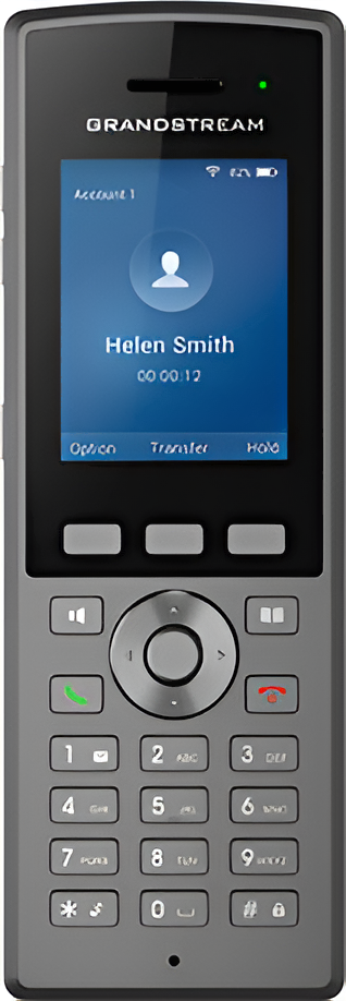 Телефон стационарный IP WP825 черный