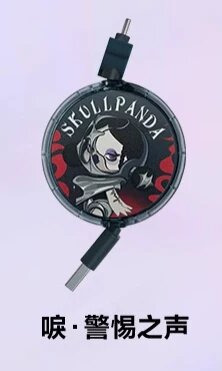 SKULLPANDA Sound Series Vigilant Sound Data Cable Type-C для Apple и Android, 1 шт