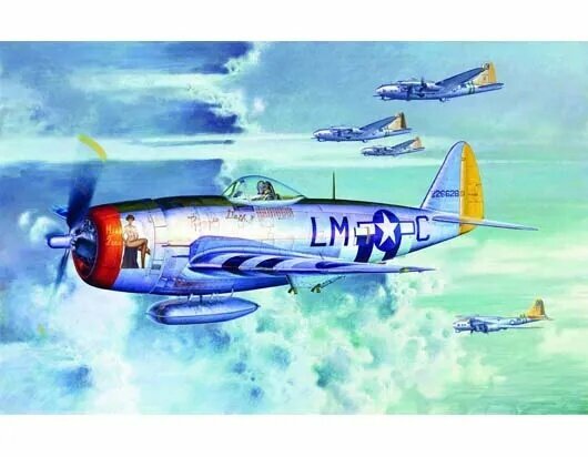 1/32 Американский истребитель P-47D "Thunderbolt".
