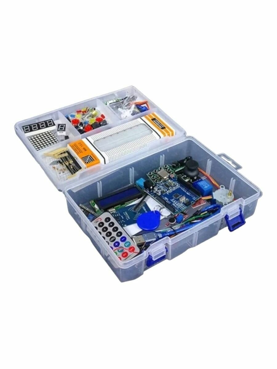 Обучающий комплект Arduino UNO R3, RFID, стартовый набор для моделирования, 1 шт