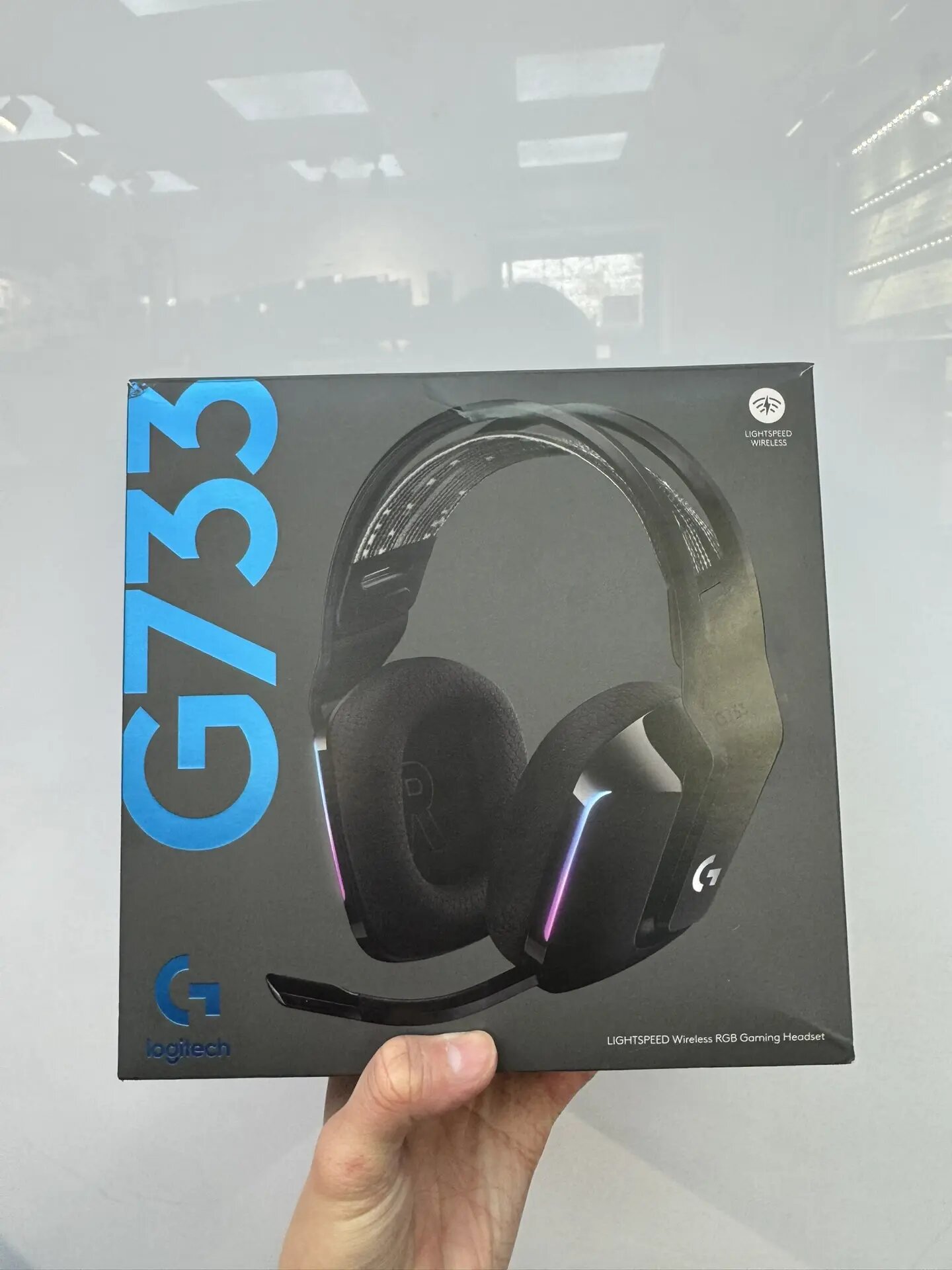 Беспроводные наушники Logitech G733 (черные)