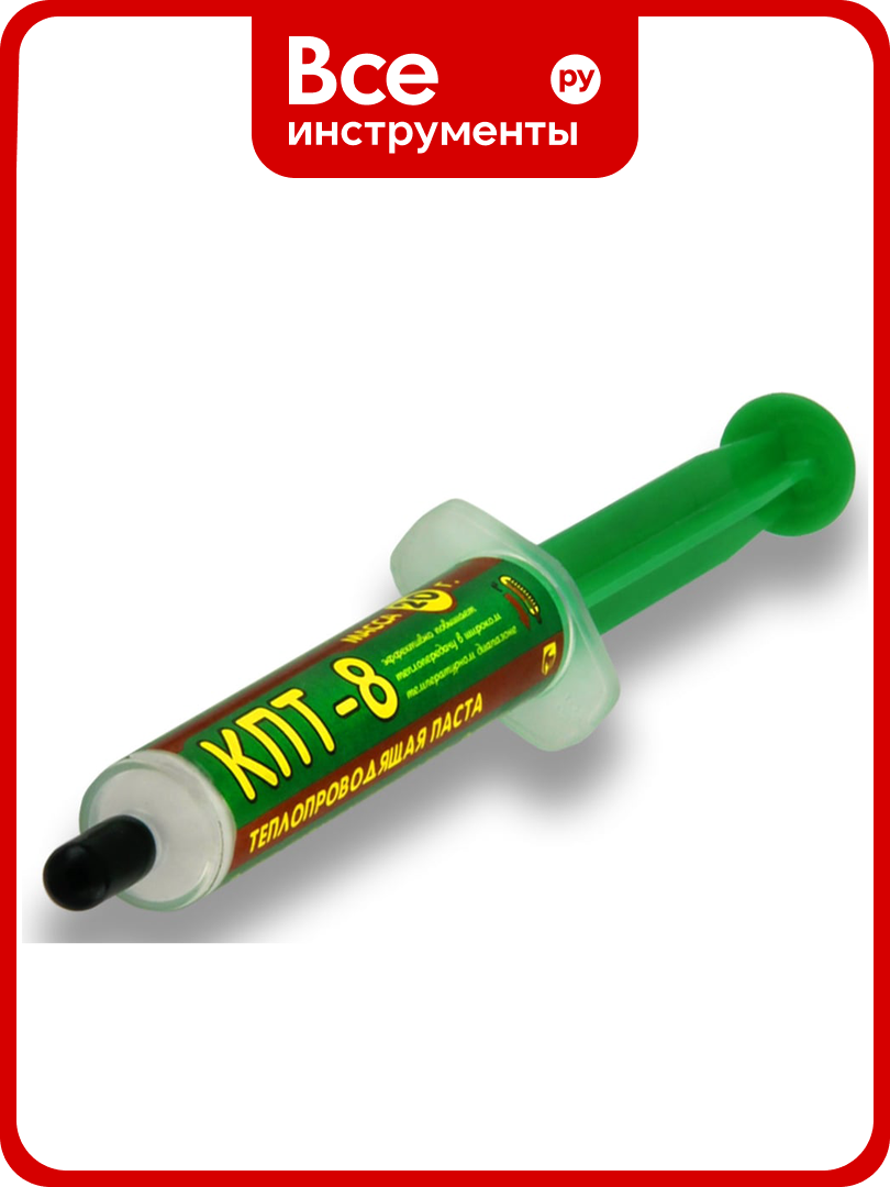 Теплопроводящая паста Connector КПТ-8 20 г. КПТ-8 -20гр КПТ-8 -20гр