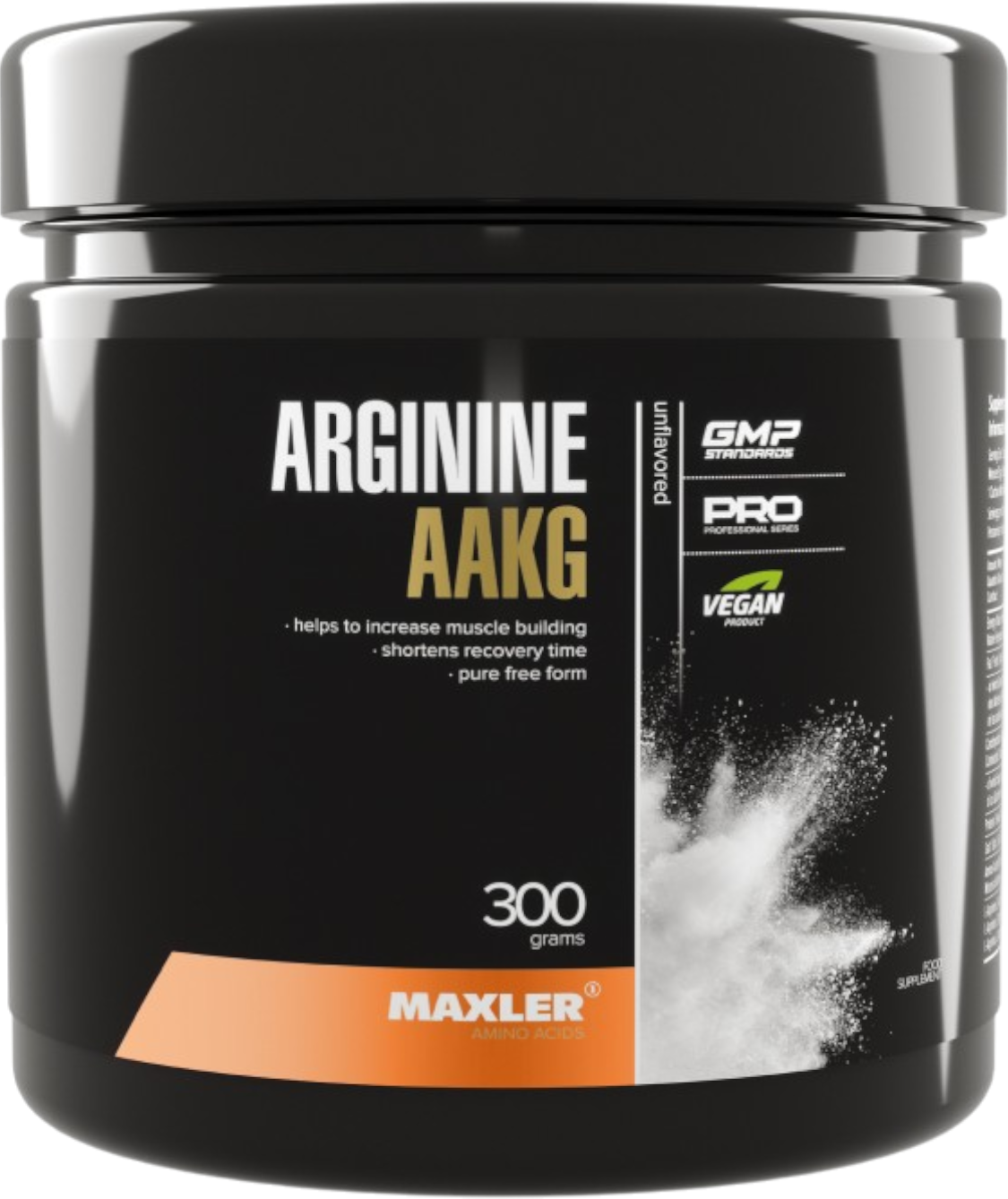 MAXLER Веганский Аргинин альфа-кетоглутарат Arginine AAKG 89ml