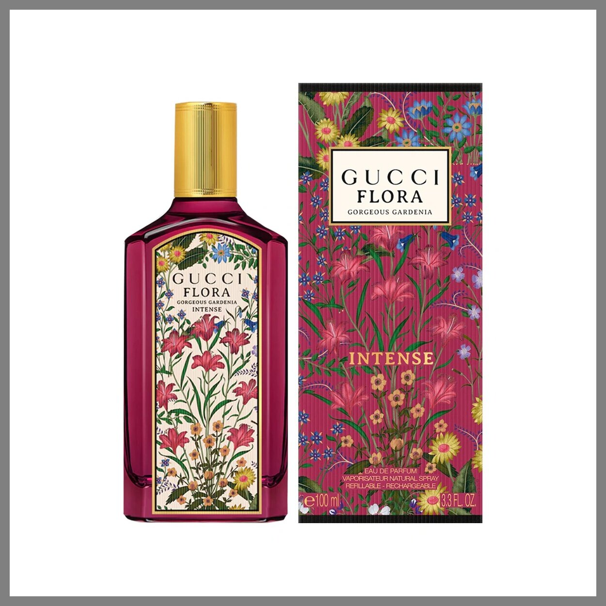 Gucci Flora Gardenia intense парфюмерная вода 100мл
