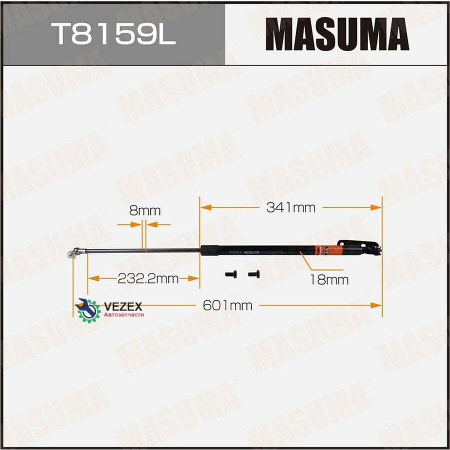 MASUMA T8159L Упор газовый