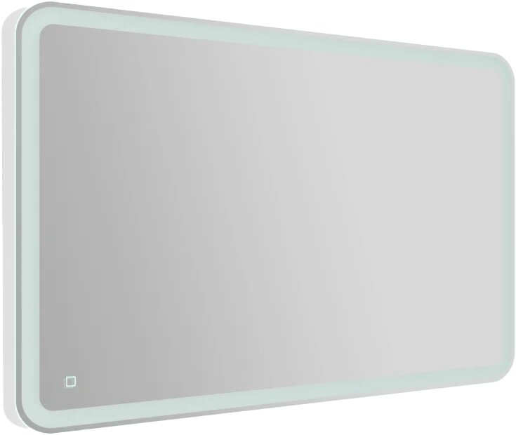 Зеркало BelBagno SPC-MAR-900-800-LED-TCH со светодиодной подсветкой, 90 см, с сенсорным управлением, зеркало настенное в ванную, итальянское