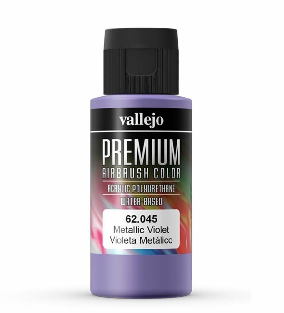 Краска 62045 Premium Color - P-M Metallic Violet 60 ml. Vallejo 62045
