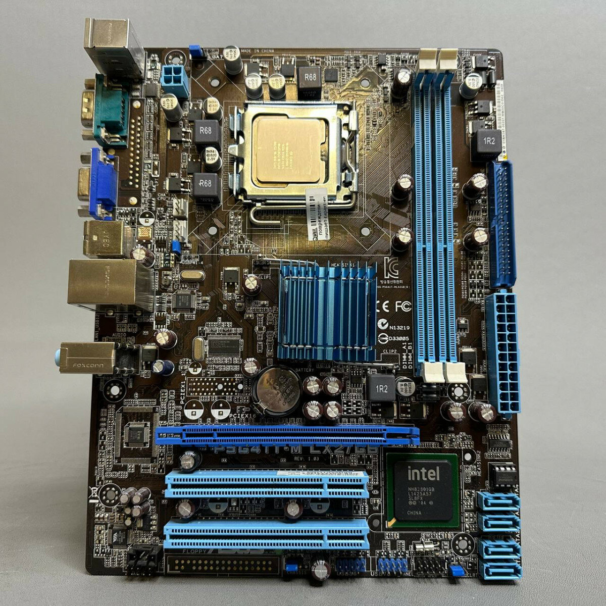 Материнская плата ASUS P5G41T-M LX2/GB, LGA 775, Intel G41, mATX, DDR3 (rev. 1.03)