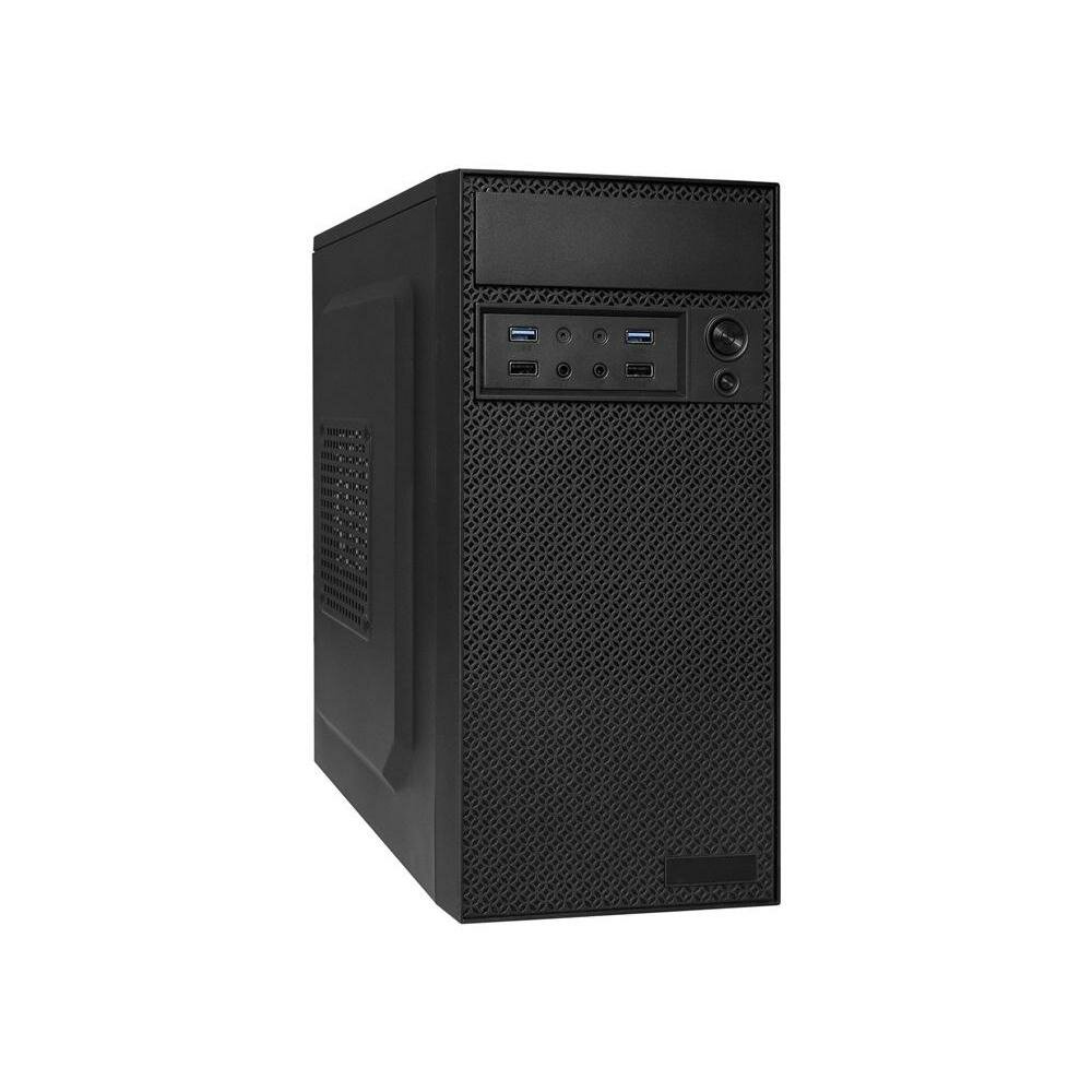 Корпус Minitower ExeGate BAA-109U2-UNS350 (mATX, БП UNS350 с вент. 12см, 2*USB+2*USB3.0, аудио, черный)