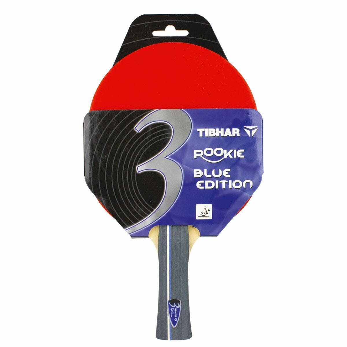 DECATHLON ракетка для настольного тенниса tibhar rookie edition, синий