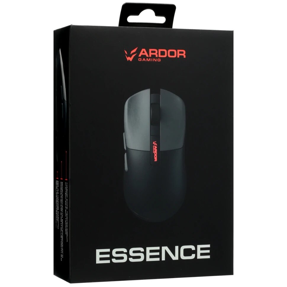 Мышь беспроводная/проводная ARDOR GAMING Essence [ARDW-ES3395-BKG] черный