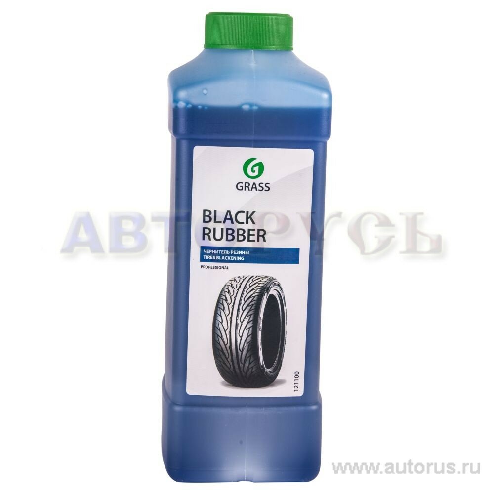 Чернитель резины на водной основе Black Rubber GRASS 1л 121100 GRASS 121100