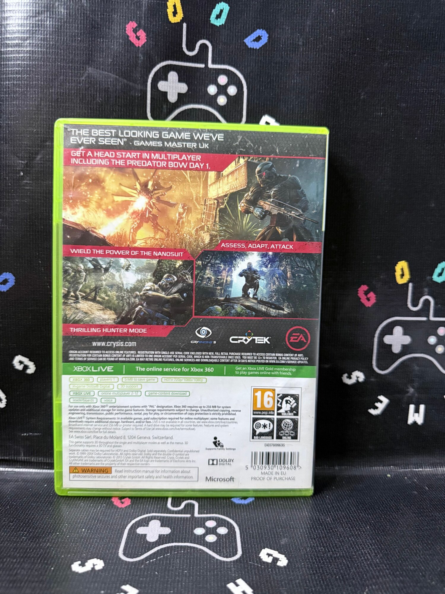 Игра Crysis 3 xbox 360 — фото 1