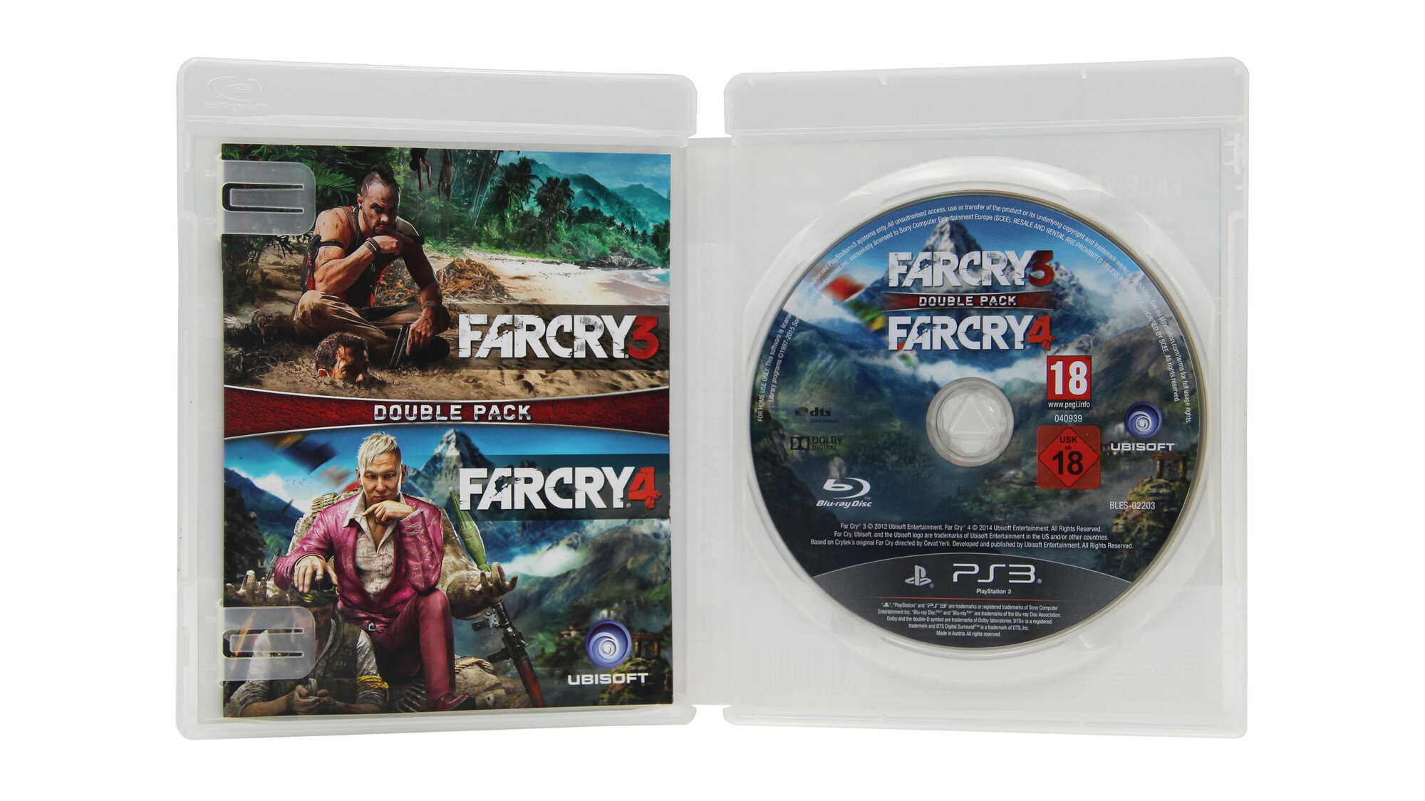 Far Cry 3 + Far Cry 4 (PS3) — фото 1