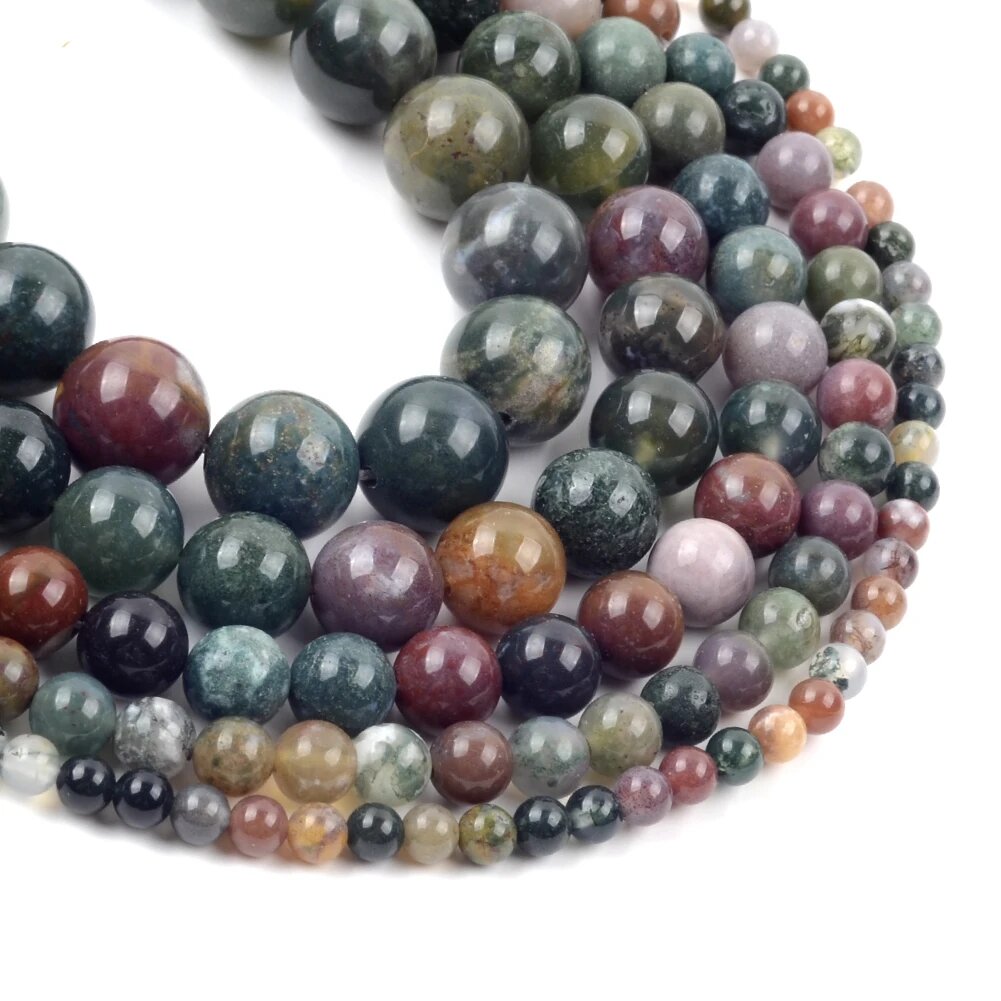Натуральные бусины из камня 4-10 мм 10mm 36pcs Beads