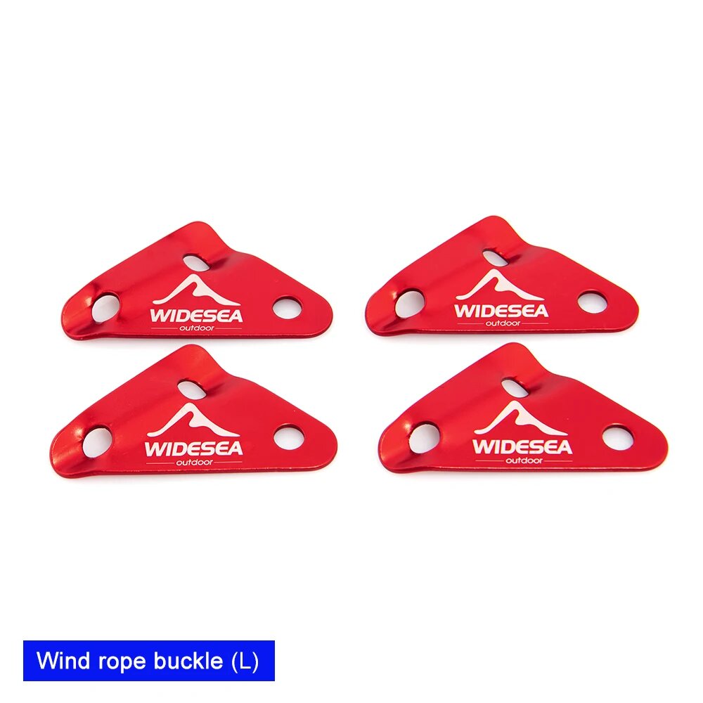 Widesea стропа для палатки, красный, big size