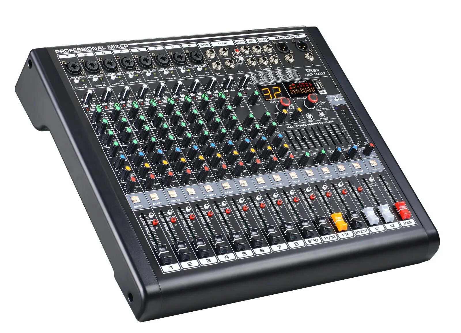 Микшерный пульт Qtex QAP MXL12