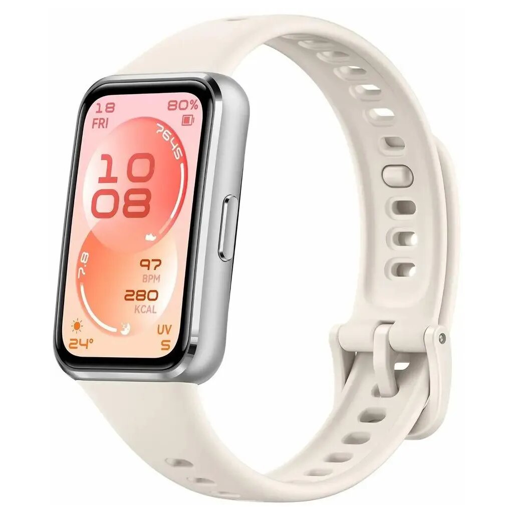 Фитнес-трекер Huawei Band 11 Candy-B29F, 1.62", серый, белый [55020gvc]