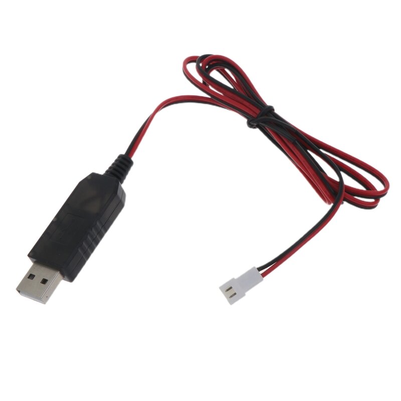 Кабель для зарядки литиевой батареи USB- 4,2 В с интерфейсом XH2.54-левый отрицательный, правый положительный