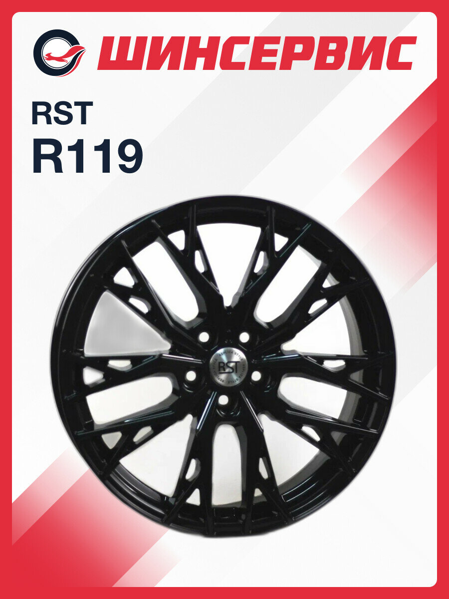 Литой колесный диск RST R119 R19.0x7.0J 5x108.0 ET36.00 ЦО65.10 для автомобиля