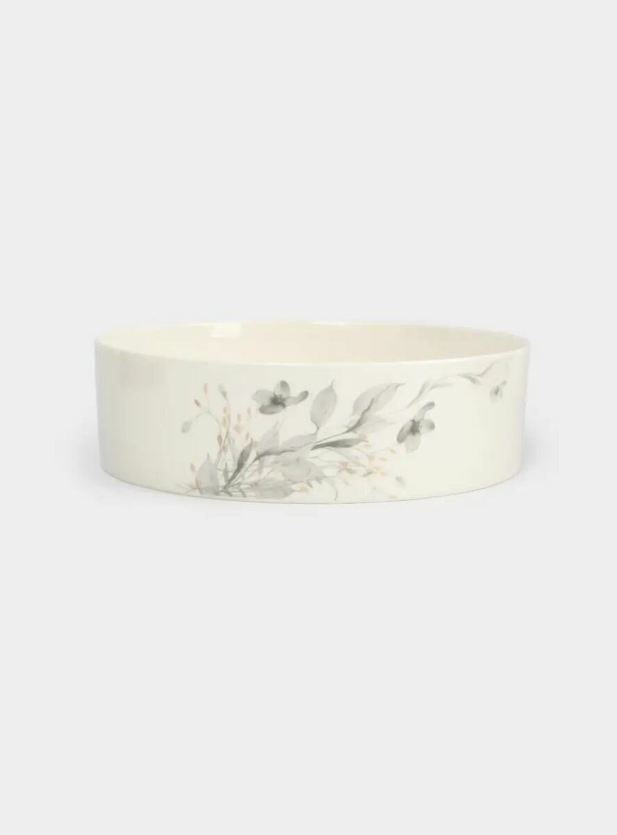 Блюдо 23х7 см С бортами ANNA LAFARG полевые цветы FLOWER MELODY арт. ANLAF-SHMEI-230525-3, 028501
