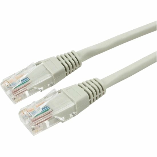 Патч-корд Cablexpert UTP PP12-0.5M-50, кат.5e, 0.5м, литой, многожильный (серый), набор 50шт.