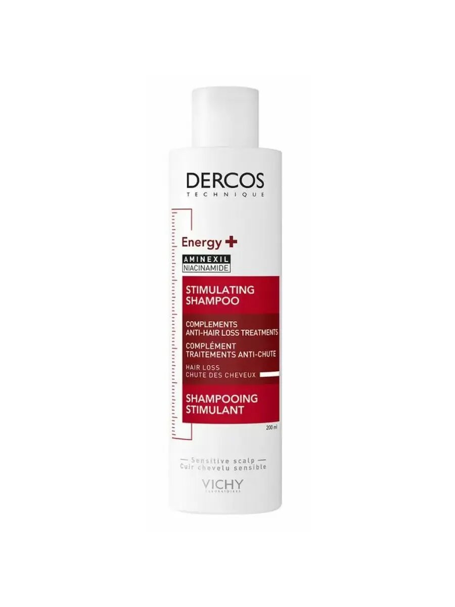 Шампунь тонизирующий Виши (Vichy) Dercos Energy+ с Аминексил