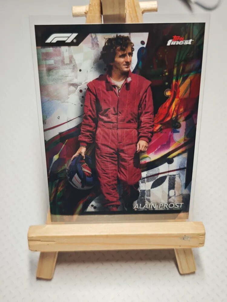 2024 Topps Finest Набор карточек для коллекционирования F1 PROST 86