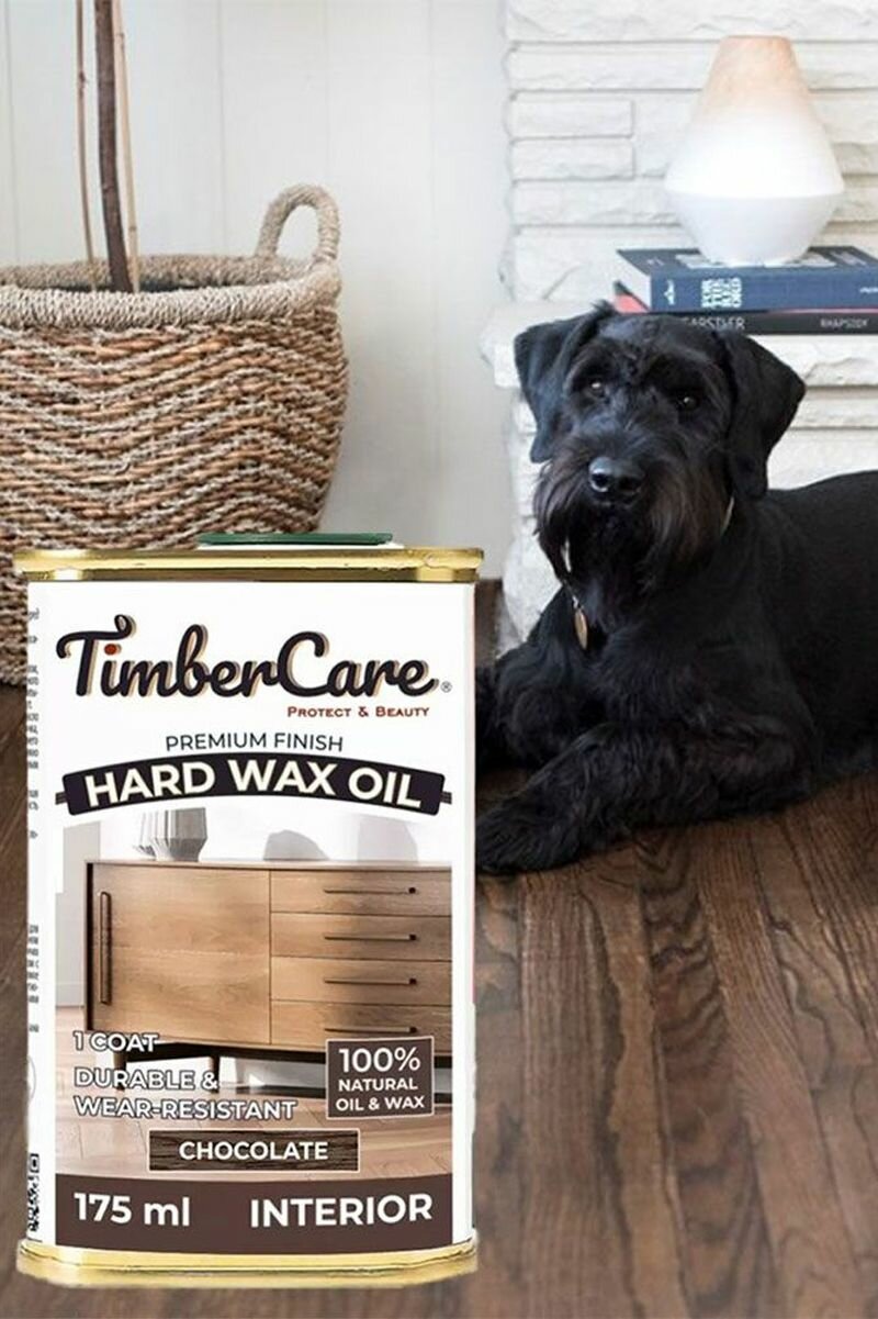 TimberCare Hard Wax Oil Chocolate (0.175л) масло-воск шоколад