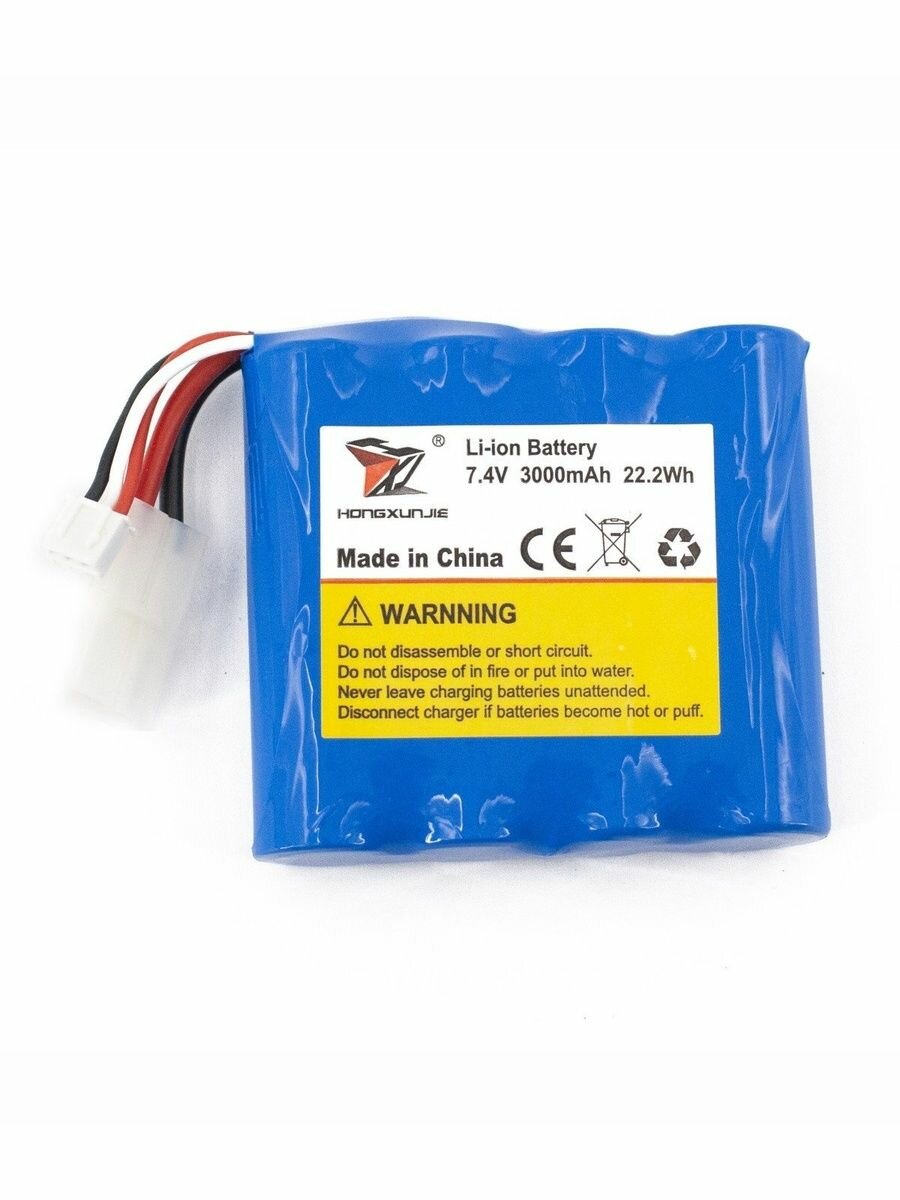 Аккумулятор для катеров HongXunJie Li-ion 7.4V 3000mAh