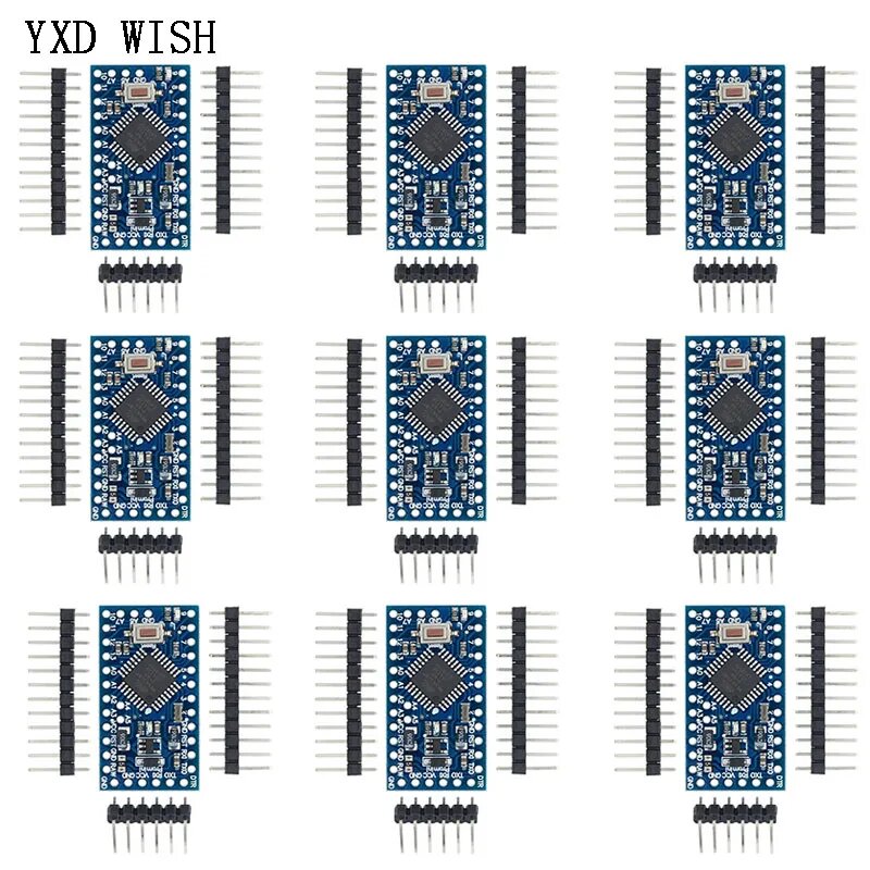 Набор микроконтроллеров Pro Mini 328 Arduino 5V 16M