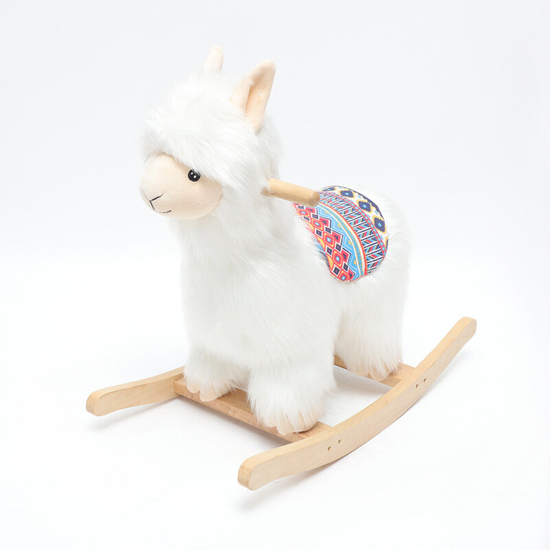 Качалка Овечка AMAROBABY (Dolly), белый, 65х34х60 см.