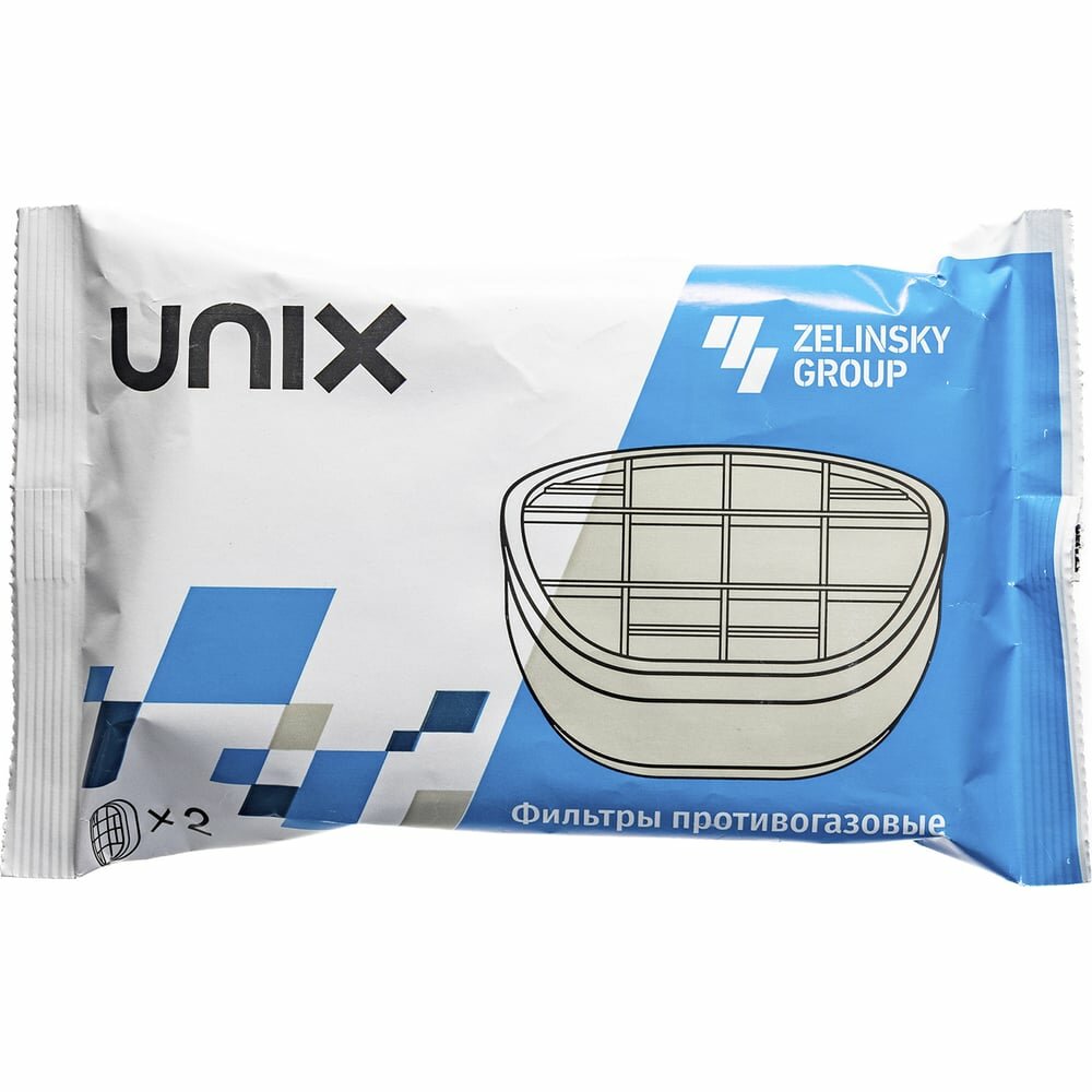 Противогазовый фильтр UNIX 522 А2В2Е2 2 шт 102-021-0005 — фото 1