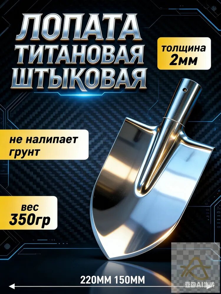 Лопата для уборки снега, посадочная 15 см