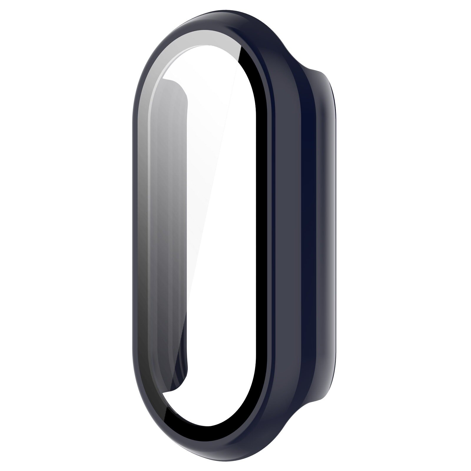 Серо-голубой обычный чехол для Xiaomi Smart Band 9, 9 NFC — синий (простой защитный чехол)